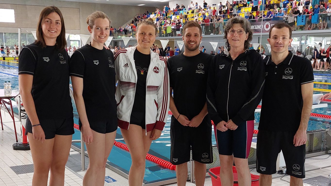 Starker Auftritt der FCN-Masters bei DM Kurze Strecke